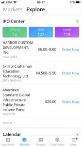 Webull Review for IPO Investing - Access IPOs